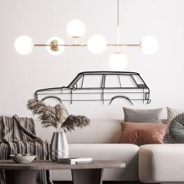 Décoration murale en métal - Land - Rover - Range - Rover - classic - 2